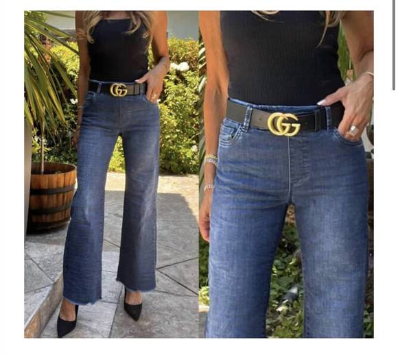 BEVY FLOG | Pants & Jumpsuits | New Bevy Flog Amanda In Denim | Poshmark